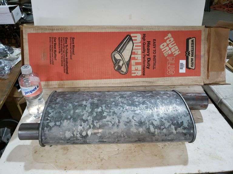 3 - New/Old Stock Western Auto Muffler ( All 3 Different Part Numbers ...