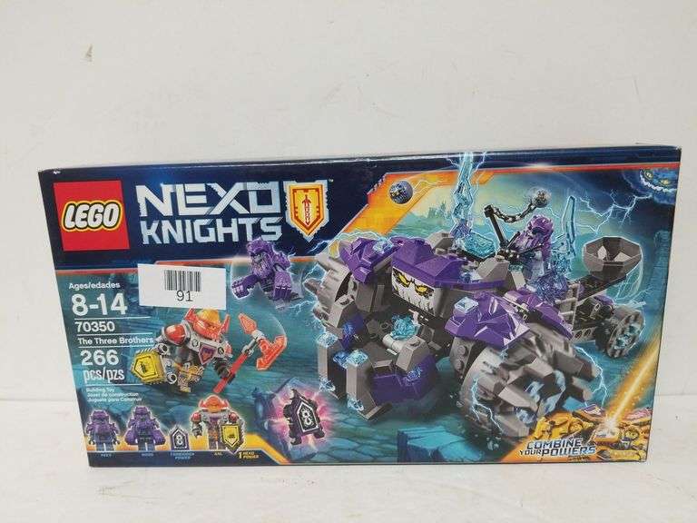 Lego Nexo Knights The Three Brothers #70350 - Trice Auctions