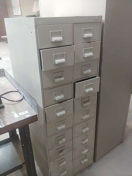 20 Drawer Cabinet - Trice Auctions