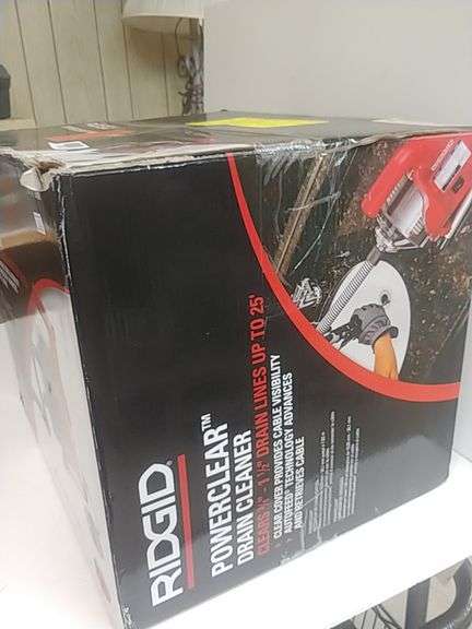Ridgid Power clear Drain Cleaner - Trice Auctions