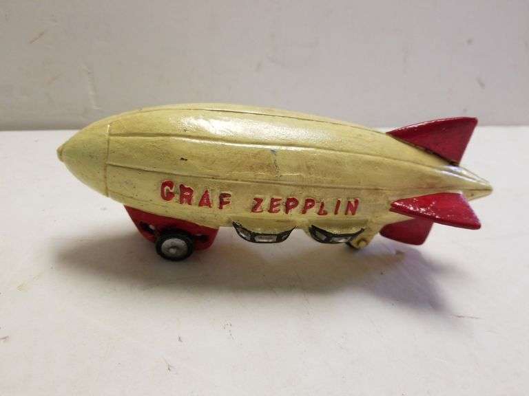 Graf Zeppelin Replica Toy, Cast Iron, Great For Aviation Collectors ...