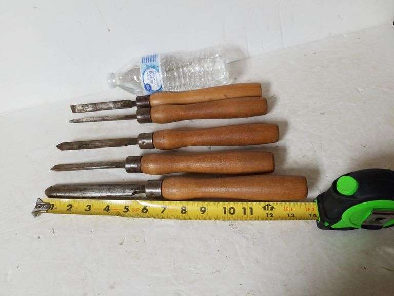 Lot Of 5 Chisels - Trice Auctions