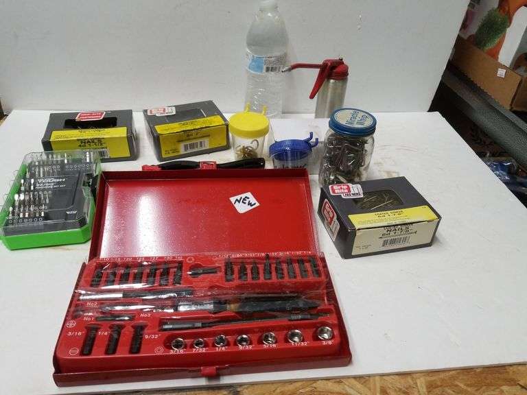 Assorted Bits, Nails & More - Trice Auctions