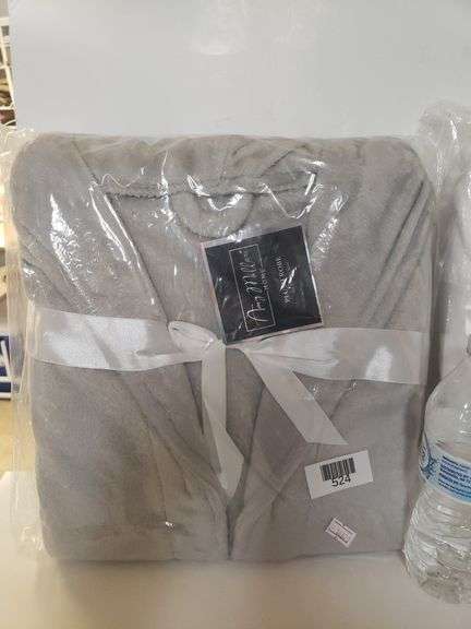 (2) NEW Amy Miller Plush Bath Robes - Trice Auctions