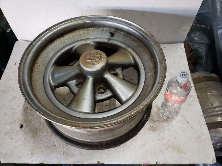 4- 15 Inch Cragar Ss Wheels ( Believe To Fit Camaro) - Trice Auctions