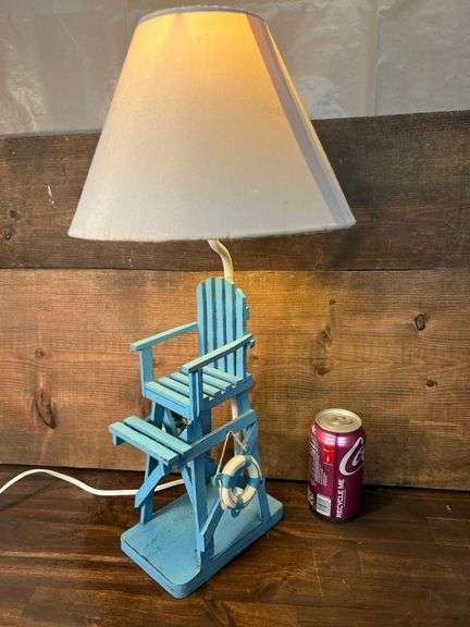 Lifeguard Chair Lamp - Trice Auctions