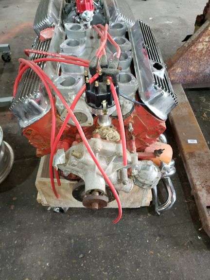V8 Ford Engine With New Efi Intake, Distributor, Aluminum Valver Covers ...