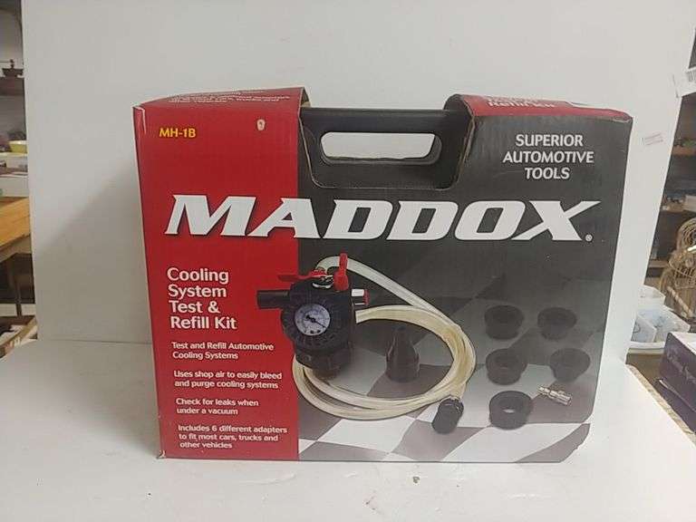 Maddox Cooling System Test & Refill Kit - Trice Auctions
