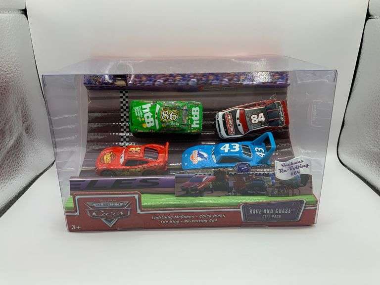 Disney Pixar. The World Of Cars. RARE!!! Race And Chase Gift Pack ...
