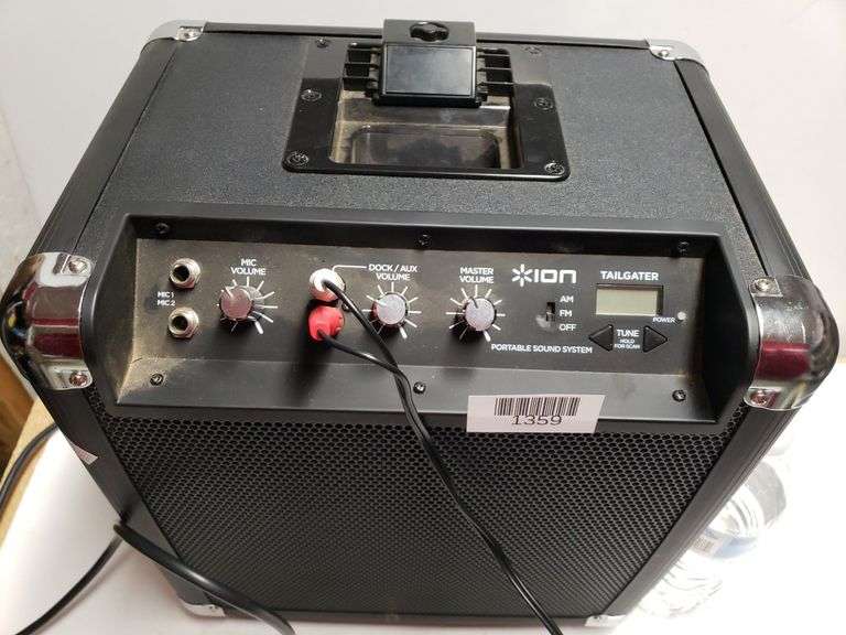 Ion Tailgater Portable Sound System - Trice Auctions