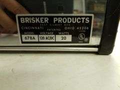 Electric Brisker, Not Tested - Trice Auctions
