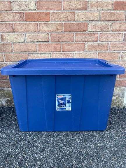 Sterilite TUFF 30 Gallon Storage Container With Lid - Trice Auctions