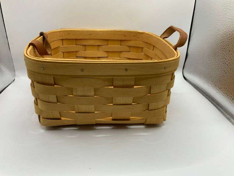 ROYCE Craft Baskets / Longaberger former Weaver Large Berry Basket ...