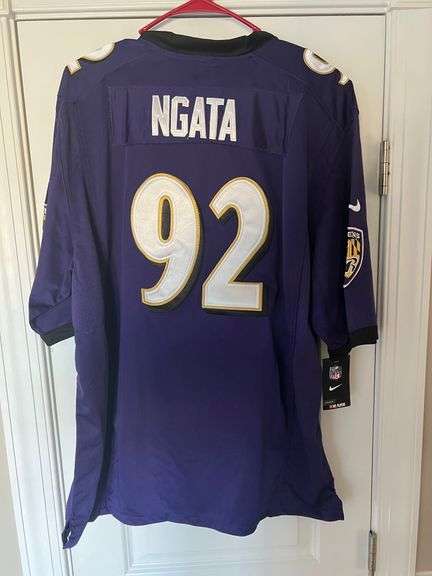 Baltimore Ravens Super Bowl Jersey #92 New with Tags Size 3X - Trice ...