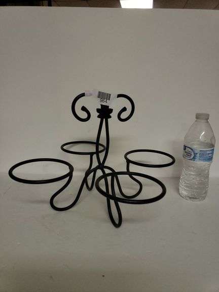 Longaberger Wrought Iron Dessert Caddy - Trice Auctions