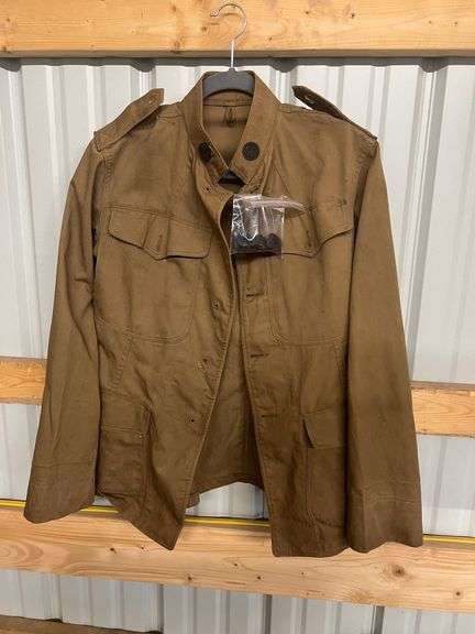 WW1 U.S. Soldiers Field Jacket (Buttons Included) - Trice Auctions