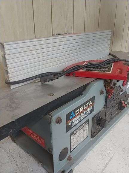 Delta 6" Variable Speed Bench Jointer - Trice Auctions
