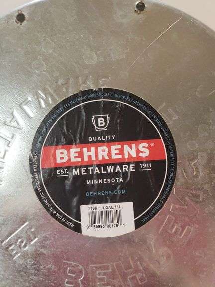 Behrens Metalware Metal Pan - Trice Auctions