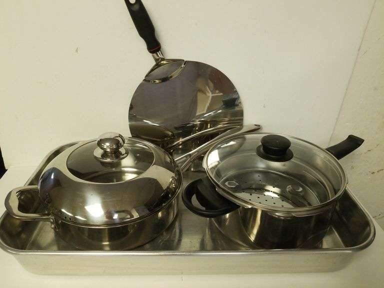 Stainless Cookware Set - Trice Auctions