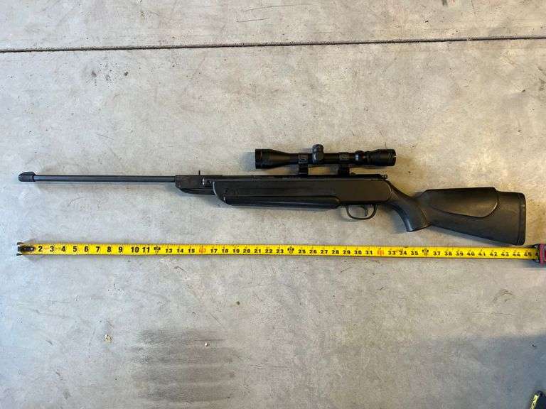 Daisy "Powerline 1000" Pellet & BB Air Rifle With Simmons Scope Shoots ...