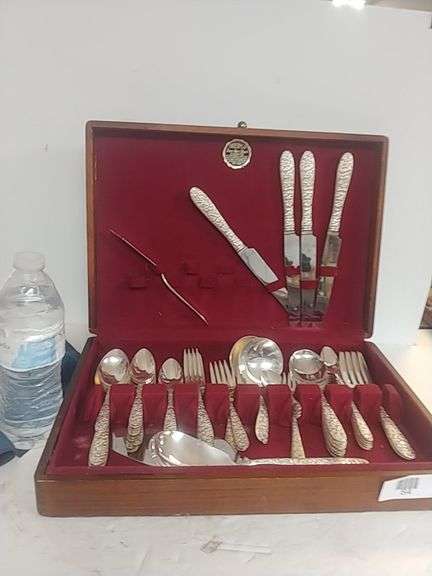 National Silver Co. Silver Like Flatware - Trice Auctions