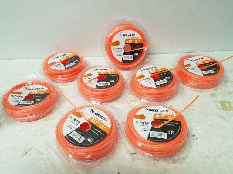Shakespeare Universal Fit Trimmer Line(8) - Trice Auctions
