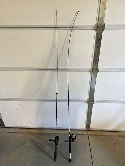 Two Light Action Rod & Reels Ugly Stik & Zebco - Trice Auctions