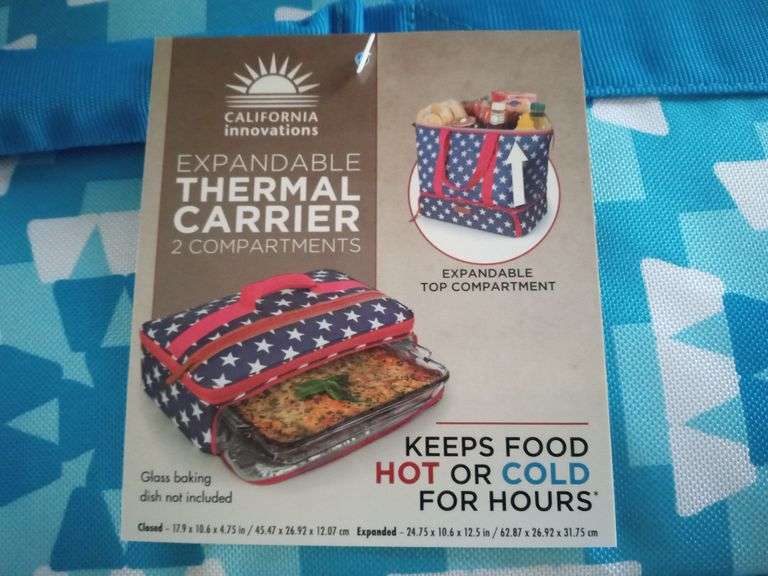 NEW California Innovations Expandable Thermal Carrier - Trice Auctions