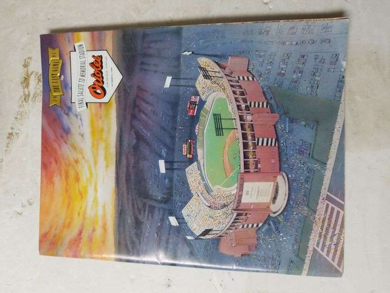 Baltimore Orioles Memorabilia- Brooks Robinson Book, Chuck Thompson ...