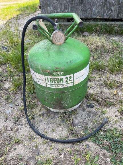 Freon 22 Can - Trice Auctions