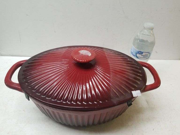 Paula Deen Brand Dutch Oven - Heavy - Trice Auctions
