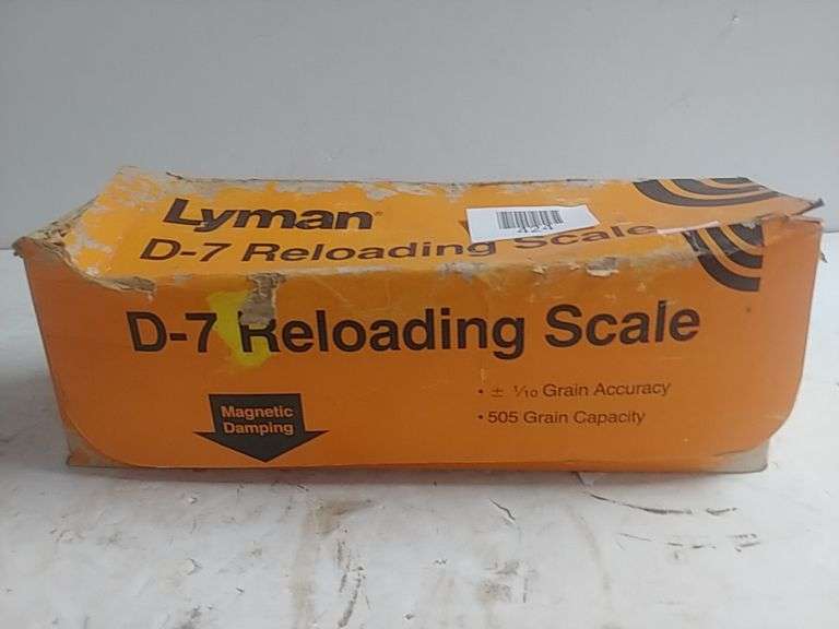 Lyman D7 Reloading Scale - Trice Auctions