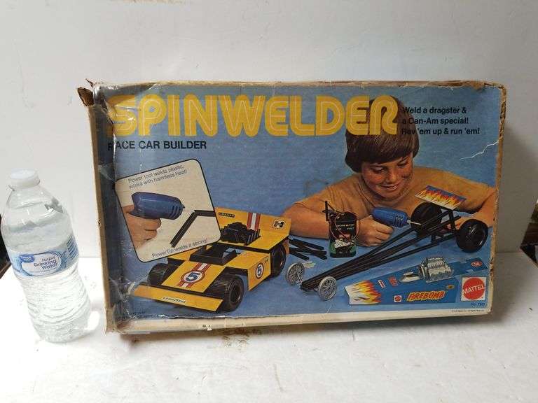 Mattel Spin Welder Race Car Builder Set, 1974 - Trice Auctions