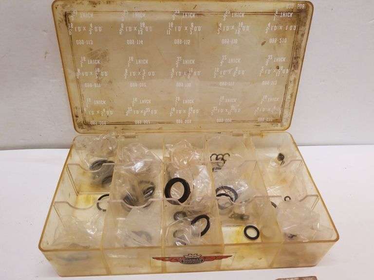 Gasket Organizer + Several Size Gaskets - Trice Auctions