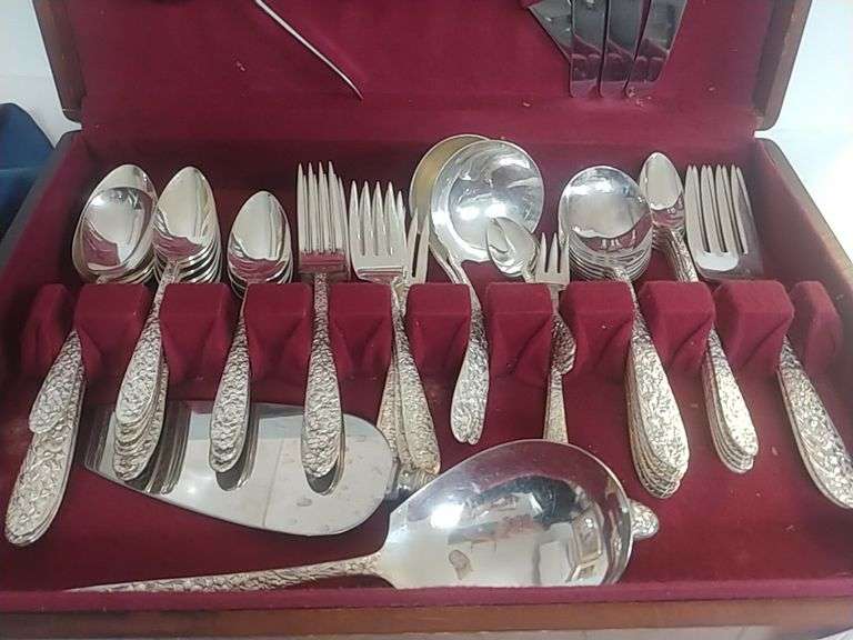 National Silver Co. Silver Like Flatware - Trice Auctions