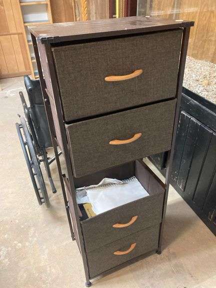 4 Drawer Stand w/Contents - Trice Auctions