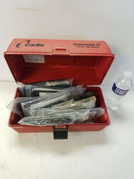 Carlin Toolbox And Contents - Base Plate Kits - Trice Auctions