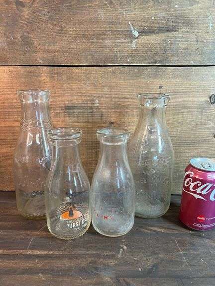 Vintage Milk Bottle Collection - Trice Auctions