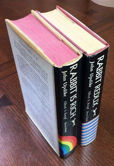 A Pair of John Updike 1st Editions: “RABBIT REDUX” & “RABBIT IS RICH ...