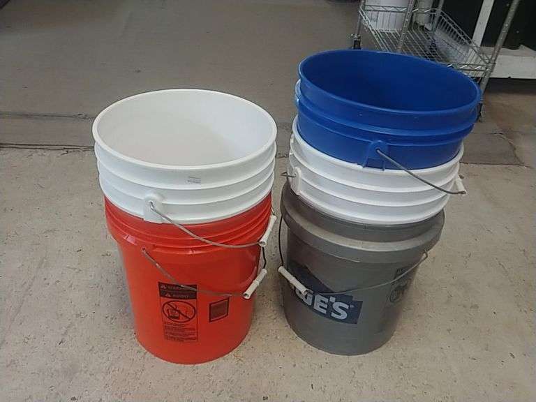 Multi Purpose Buckets(5) - Trice Auctions