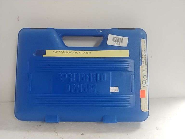 Empty Gun Box - Trice Auctions