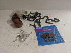 Vintage Caster, Hooks, Mini Knobs, Hinges - Trice Auctions