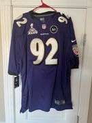 Baltimore Ravens Super Bowl Jersey #92 New with Tags Size 3X - Trice ...