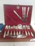 National Silver Co. Silver Like Flatware - Trice Auctions
