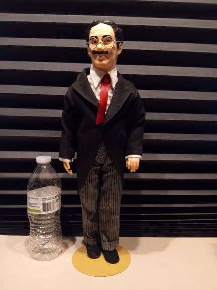 Vintage Groucho Marx Doll (1983) & Mae West Doll (1982) - Trice Auctions
