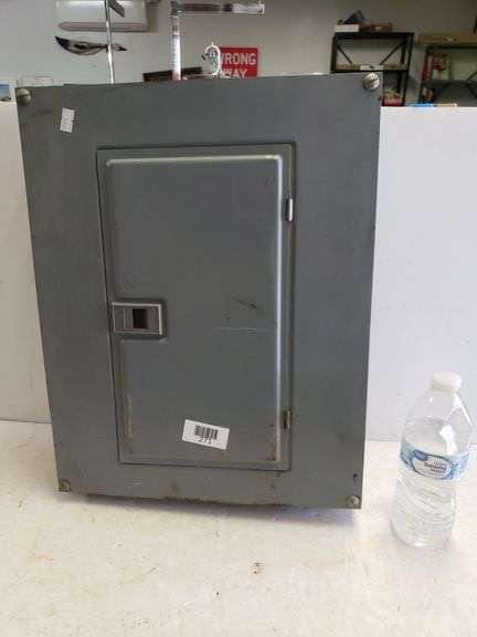 Square D Metal Circuit Breaker Box - Trice Auctions