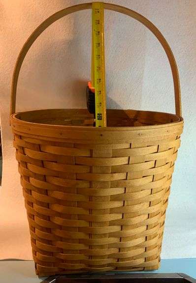 Longaberger 13 Inch Measuring Basket - Trice Auctions