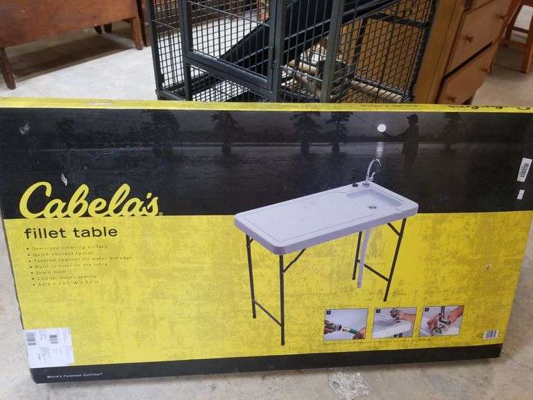 Cabelas Fillet Table - Trice Auctions