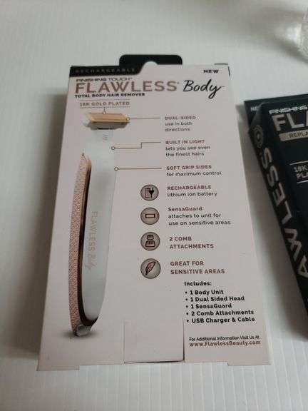Finishing Touch Flawless Body Total Body Hair Remover And Finishing ...