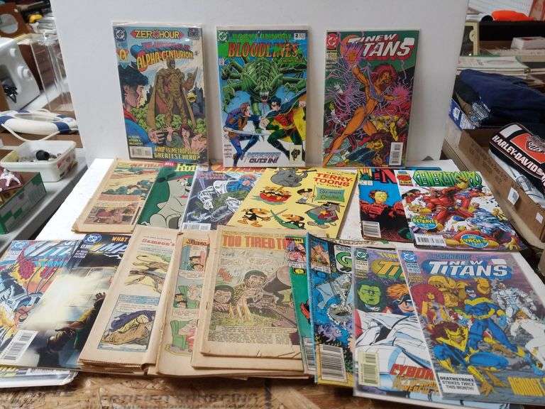 Assorted Comic Books(some DC, Marvel) - Trice Auctions